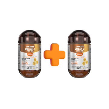Limitless Omega 3 - Triple Strength Omega 3 Supplement For Enhanced Fo ...